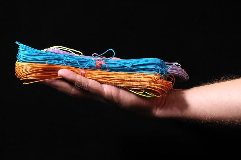 Roll of Twine stock image. Image of cord, spiral, fiber - 137890889