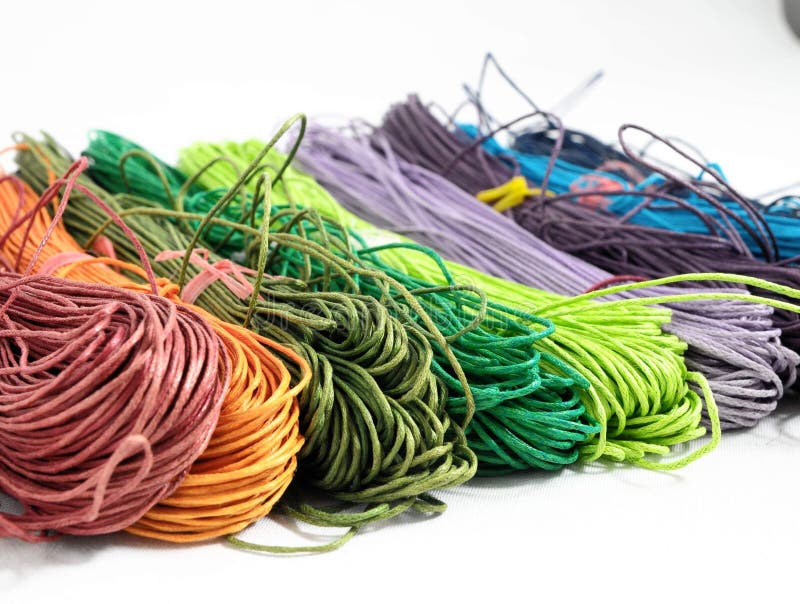 Roll of Twine stock photo. Image of natural, wool, skein - 246271664