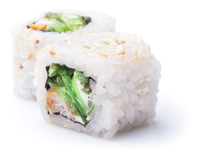 Roll with unagi stock photo. Image of delicious, japan - 69271340