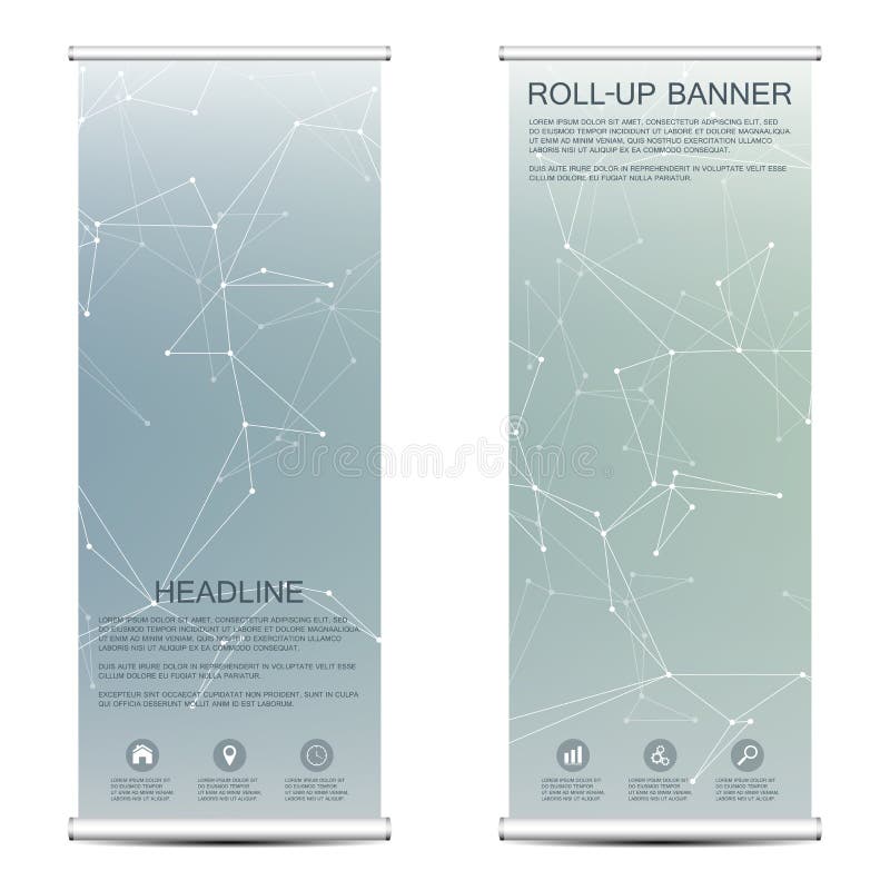 Roll-up Banner for Presentation and Publication. Medicine, Science ...