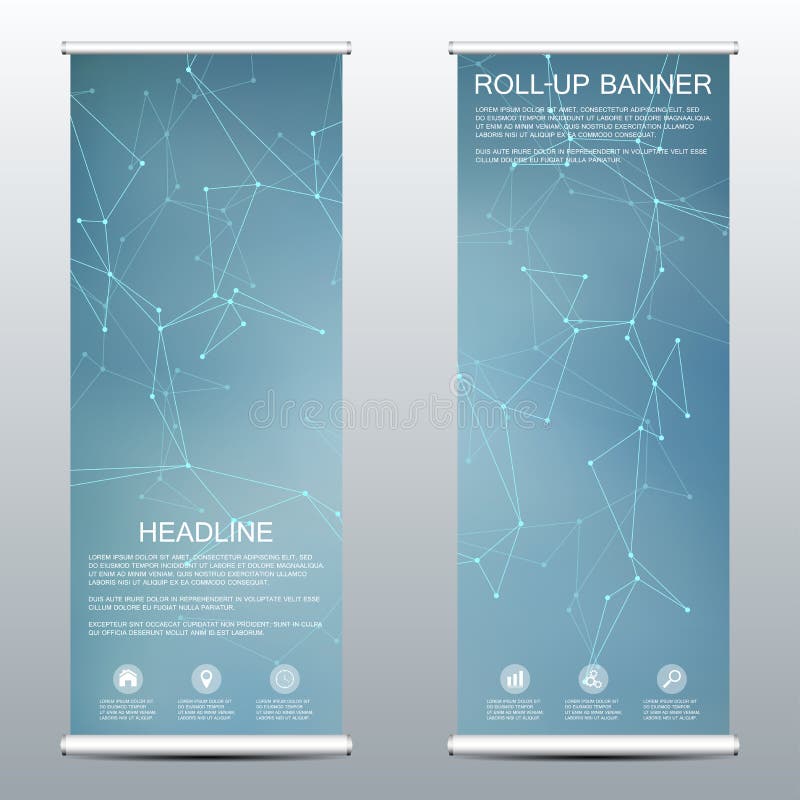 Roll Up Banner for Presentation and Publication. Medicine, Science ...