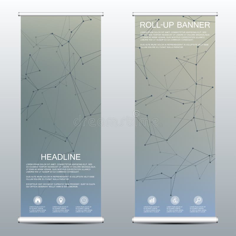 Roll-up Banner for Presentation and Publication. Medicine, Science ...