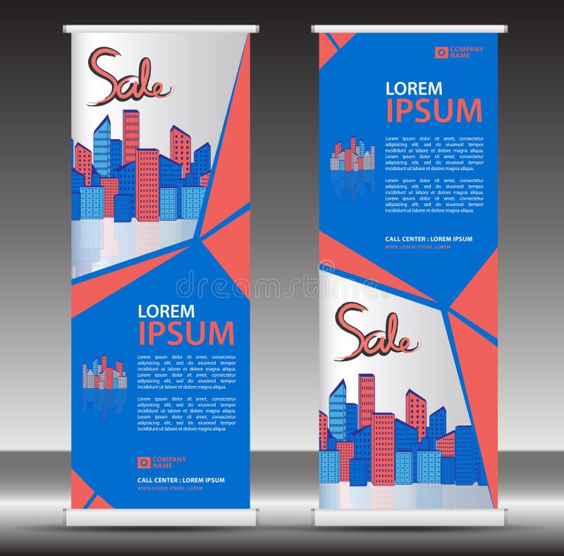 Roll Up Banner Template, Stand Design, Pull Up, Display, Advertisement ...