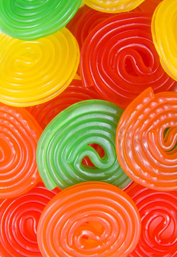 Roll up candy stock image. Image of isolated, winding - 14549829