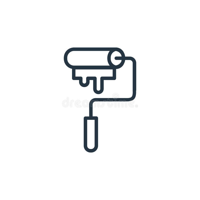 Roll Vector Icon. Roll Editable Stroke. Roll Linear Symbol for Use on ...