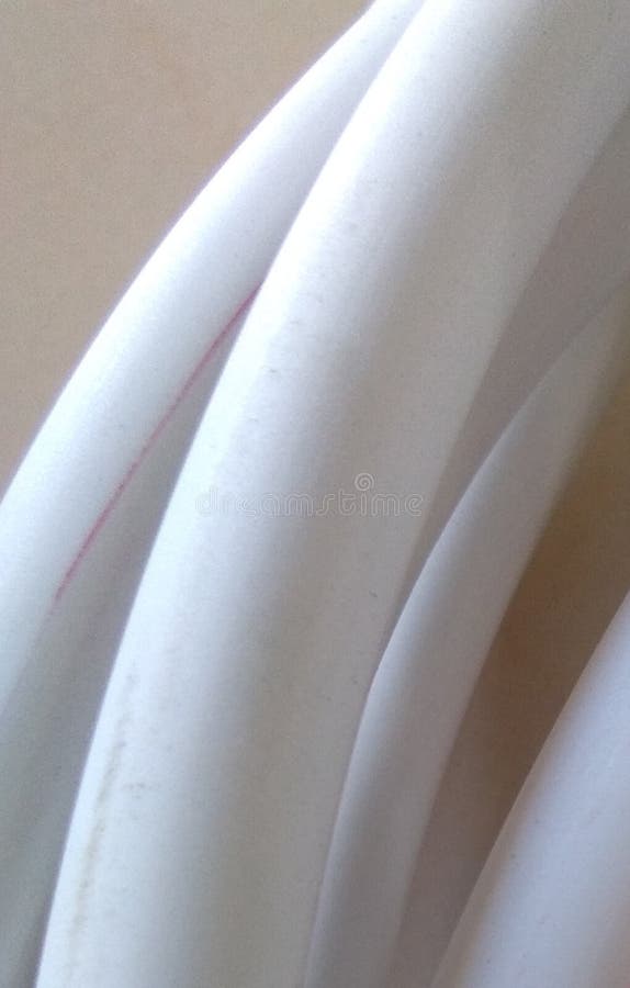 Roll of White Cable in Zoom View Stock Image - Image of white, floor ...