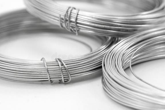 Roll of wire stock photo. Image of hardware, metal, spool - 1498200