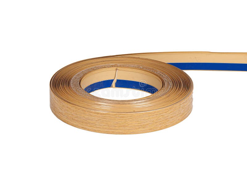 Roll of Wooden Decorative Plastic Rubber Tape Ribbon with Adhesive ...