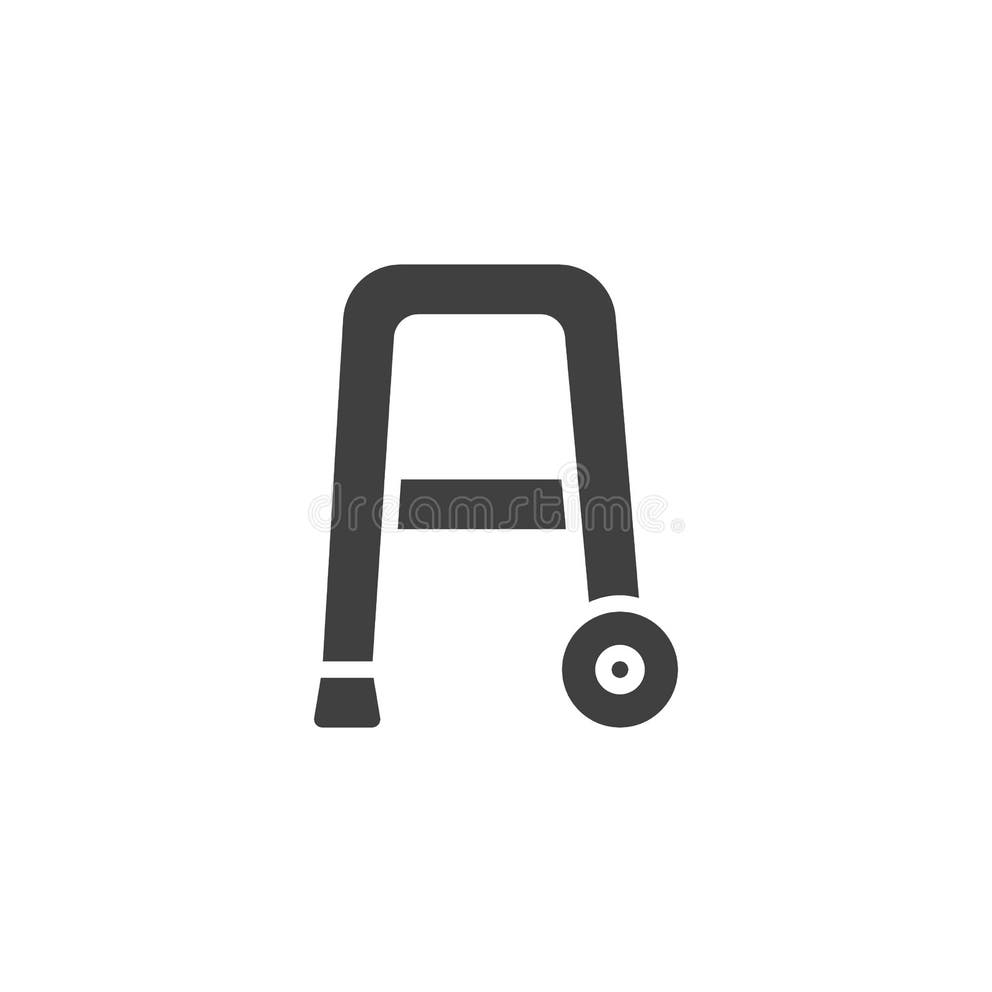 Rollator Icon Stock Illustrations – 155 Rollator Icon Stock ...