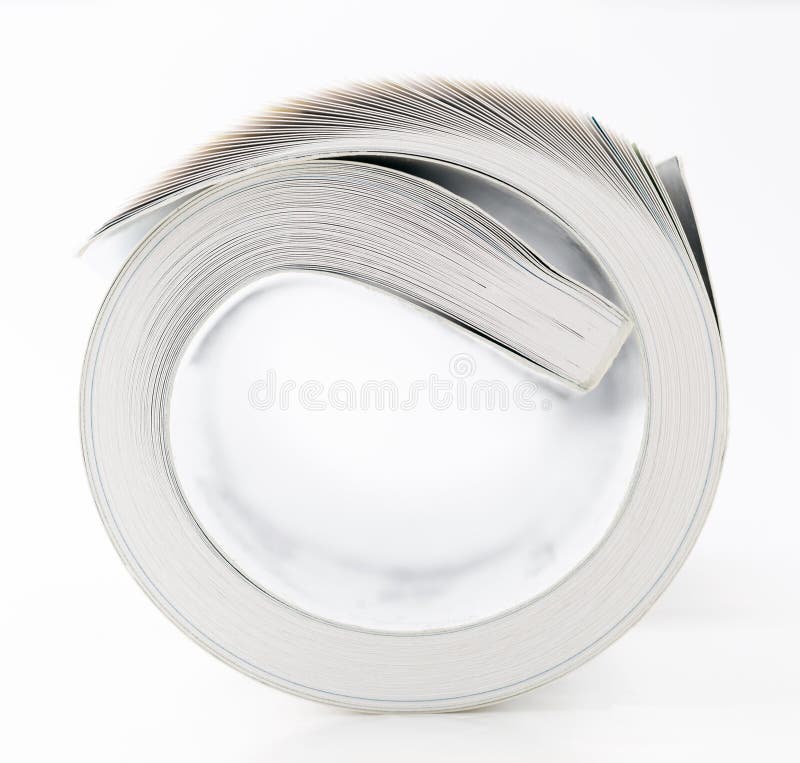 Rolled book stock image. Image of paper, idea, rolled - 33571453