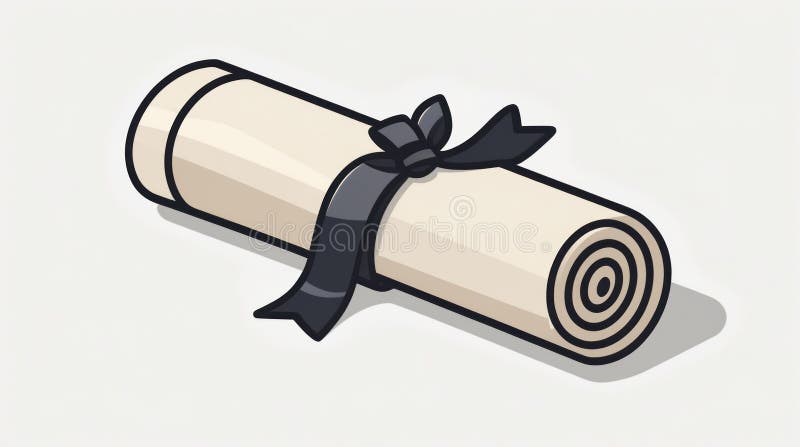Rolled Document Stock Illustrations – 7,852 Rolled Document Stock ...