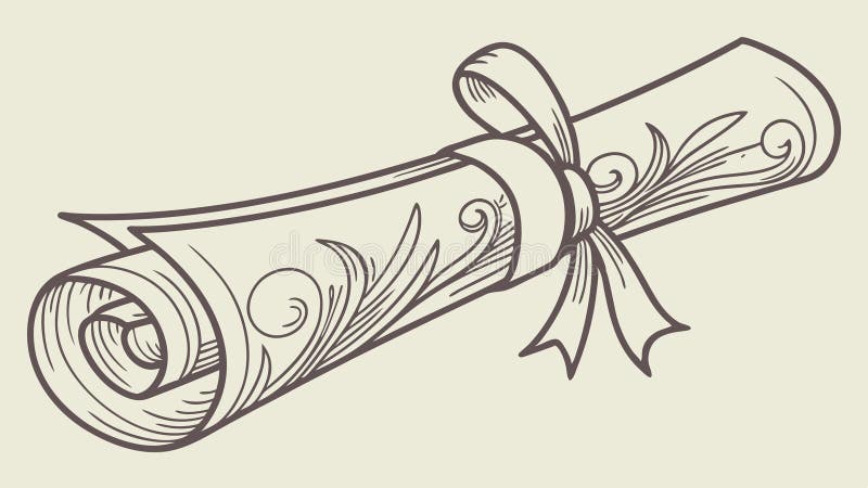 Rolled Document Stock Illustrations – 10,291 Rolled Document Stock ...