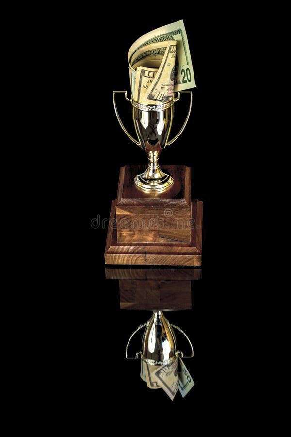 Money and Trophy stock photo. Image of business, first - 114590312