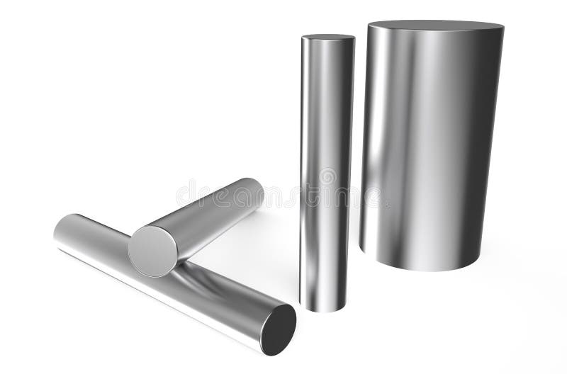 Rolled metal stock 3 stock illustration. Illustration of production ...