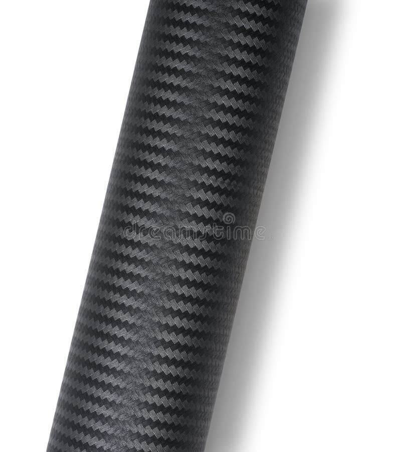 Rolled Modern Textured Black Surface Stock Image - Image of pattern ...