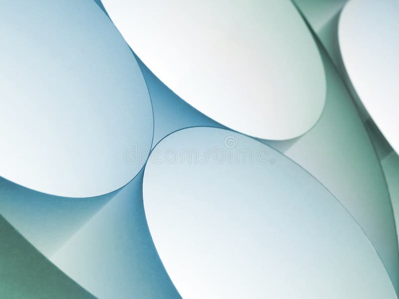 Rolled Paper Abstract Background Stock Image - Image of blue, curl: 7517349