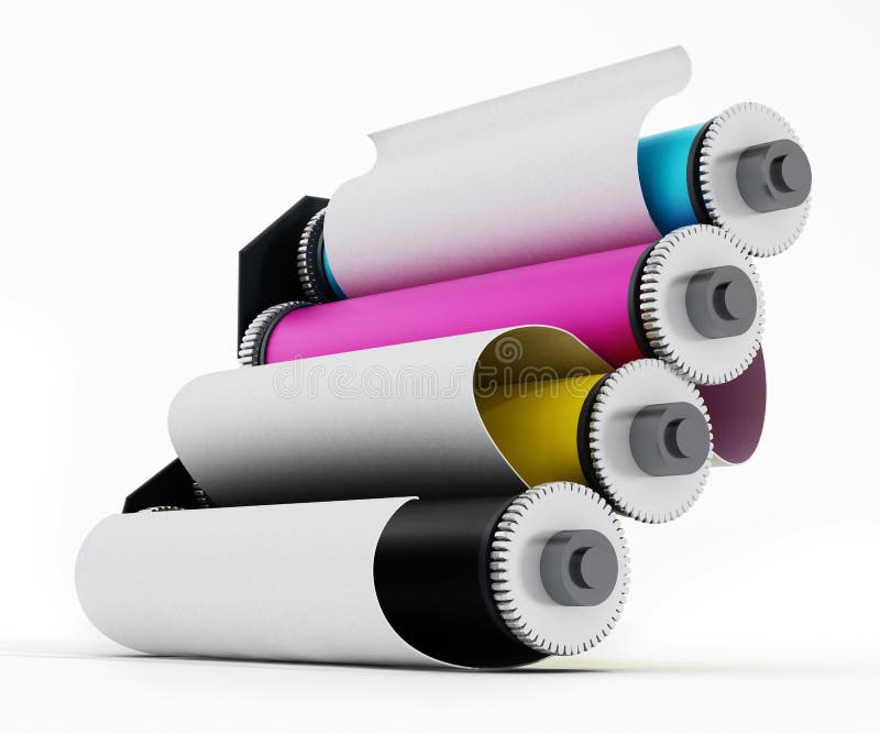 CMYK stock image. Image of color, cartridges, close, office - 867569