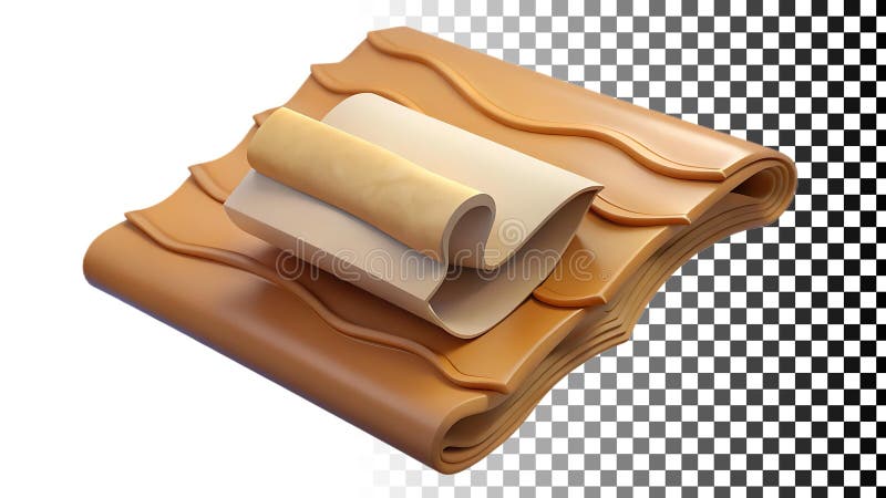 Rolled Parchment Paper Scroll for Ancient Documents and History Themes ...