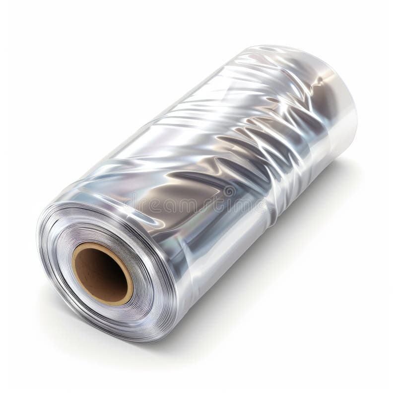 Rolled Shiny Metallic Plastic Film Sheet, Packaging Material Stock ...