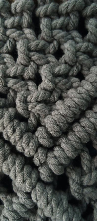 Rolled Rope Forming Abstract Stock Photo - Image of wool, brown: 267967278