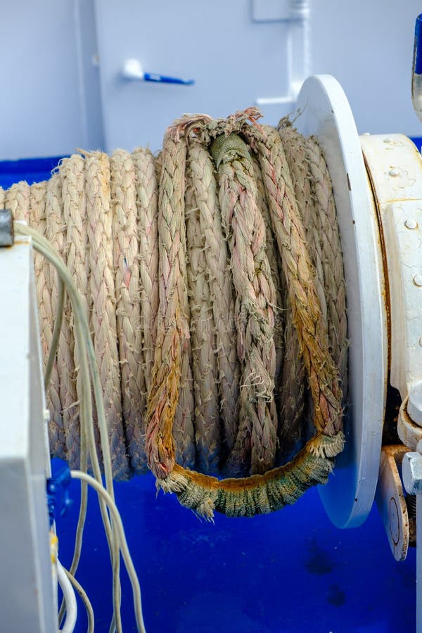 Rolled rope stock photo. Image of catch, axis, power - 158034068