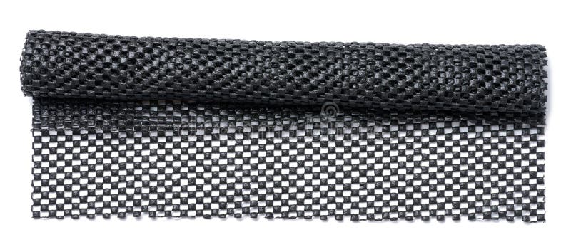 Rolled Rubber Mat on White Isolated Background Stock Image - Image of ...