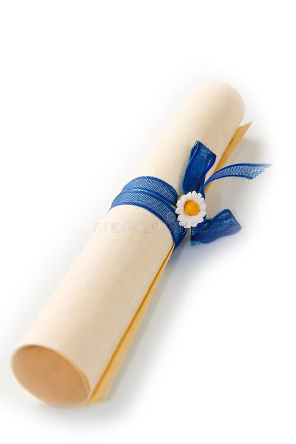 Rolled sheet stock photo. Image of baby, highschool, shape - 27877744