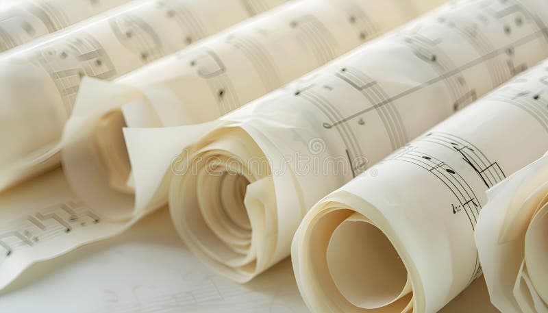 Music Sheets Rolled Stock Photos - Free & Royalty-Free Stock Photos ...