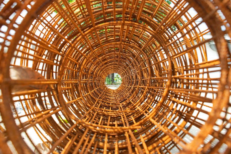 Rolled Steel Grating To Rust Stock Image - Image of roll, grating ...