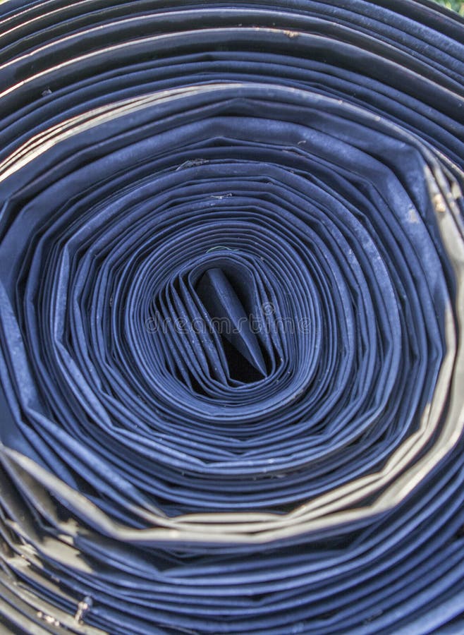 Rolled Tape of Flexible Irrigation Tubing System Stock Image - Image of ...