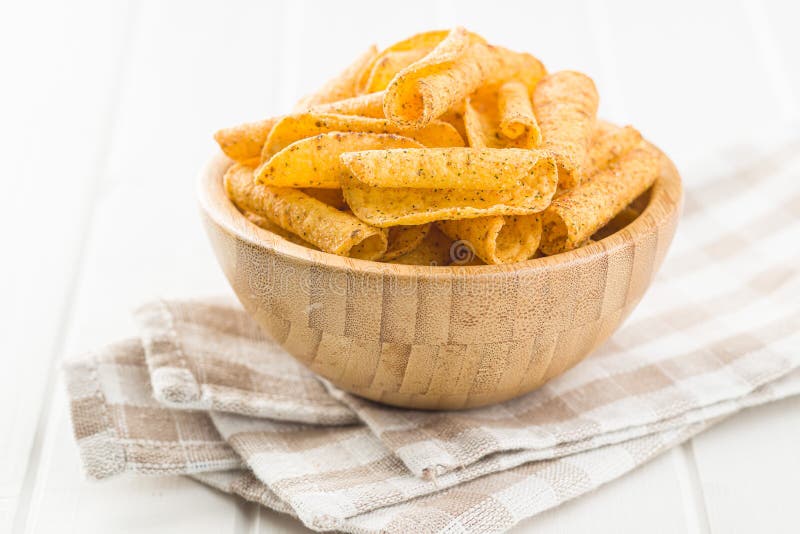 Rolled tortilla chips stock photo. Image of fresh, hungry - 148358028