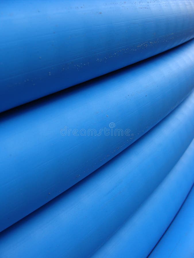 Rolled up blue hose stock photo. Image of gardening, plastic - 14924080