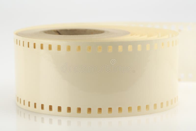 Rolled Up a Mounting Movie Tape Stock Image - Image of cinematography ...