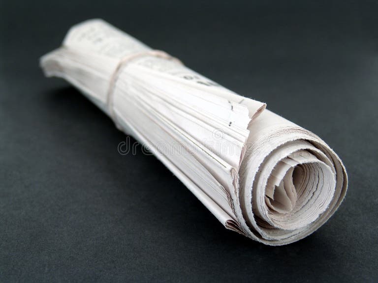 744 Rolled Up Newspaper Stock Photos - Free & Royalty-Free Stock Photos ...