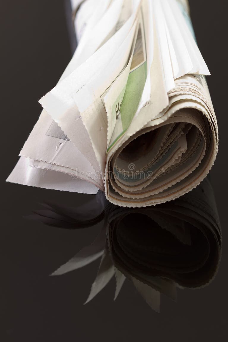 732 Rolled Up Newspaper Stock Photos - Free & Royalty-Free Stock Photos ...