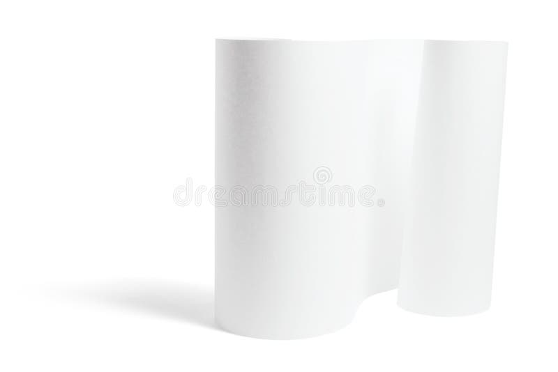 Rolled Up Paper stock image. Image of texture, roll, smooth - 12059187