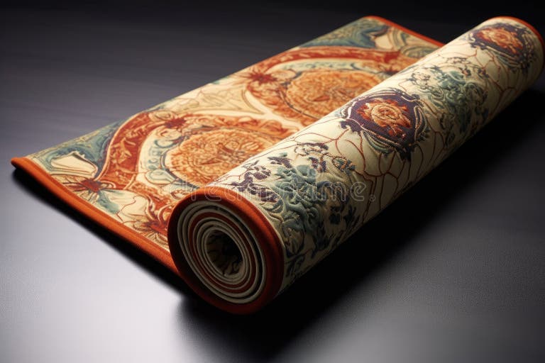 Rolled Up Rug Stock Illustrations – 329 Rolled Up Rug Stock ...