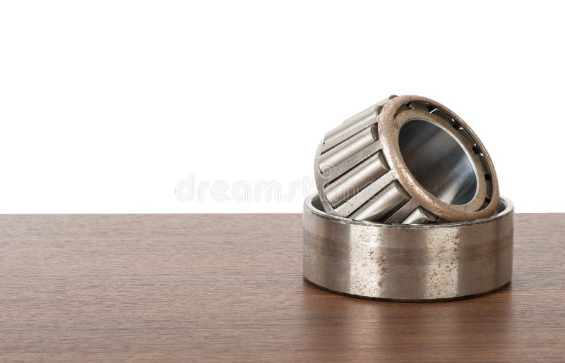 Roller bearing on table stock image. Image of closeup - 65592507
