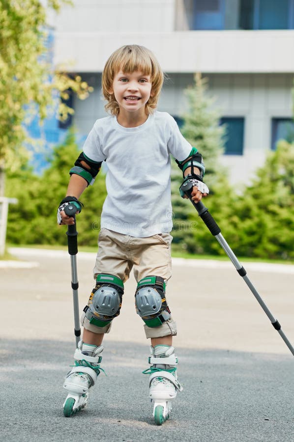 Roller boy stock image. Image of preschool, people, leisure - 60278361