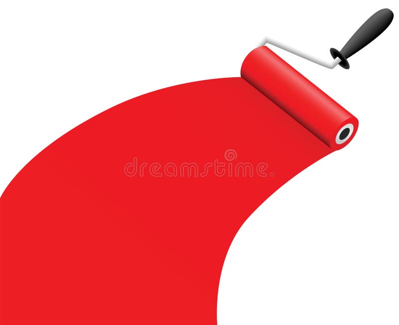 Paint rollers stock illustration. Illustration of blue - 9104229