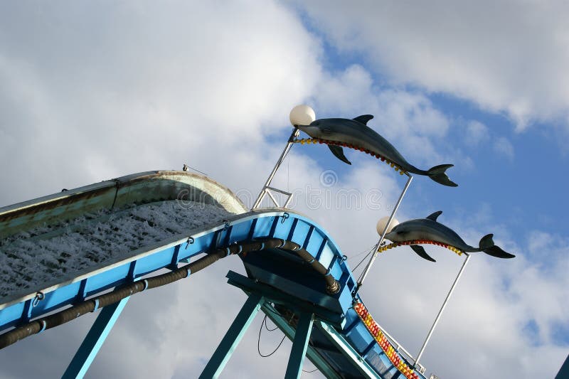 Roller Coaster stock photo. Image of rollercoaster, relaxation - 15952360