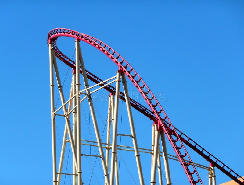 Roller coaster editorial photography. Image of green - 29871962
