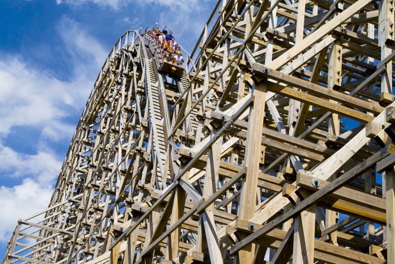Roller Coaster editorial stock image. Image of coaster - 5943649