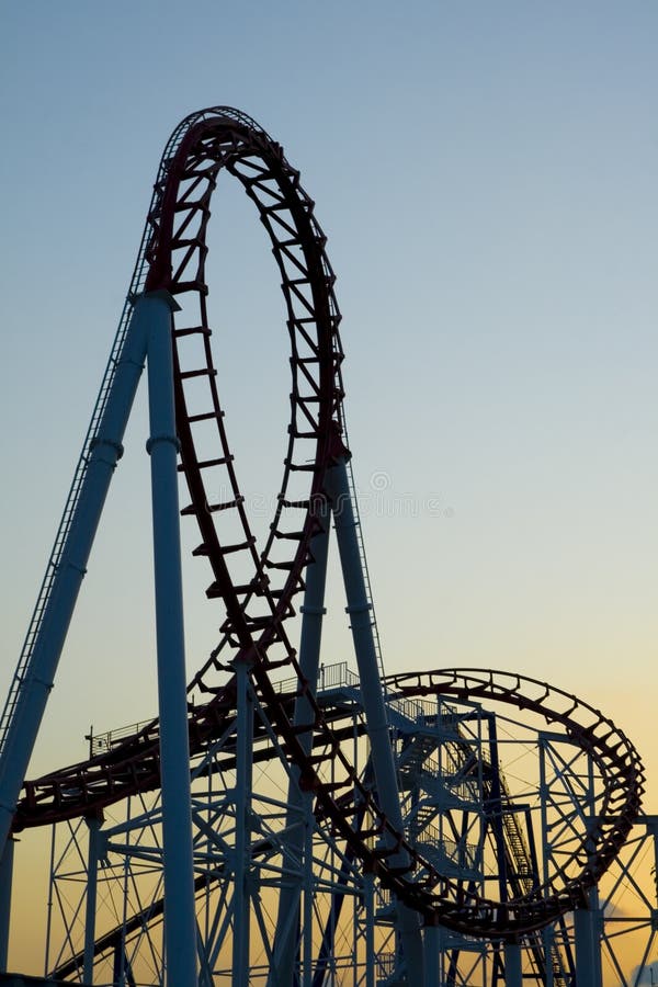 Roller Coaster stock image. Image of tourism, coaster - 5943793
