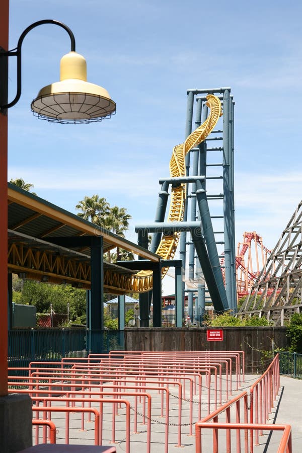 Roller Coaster stock photo. Image of chain, summer, outside - 853128