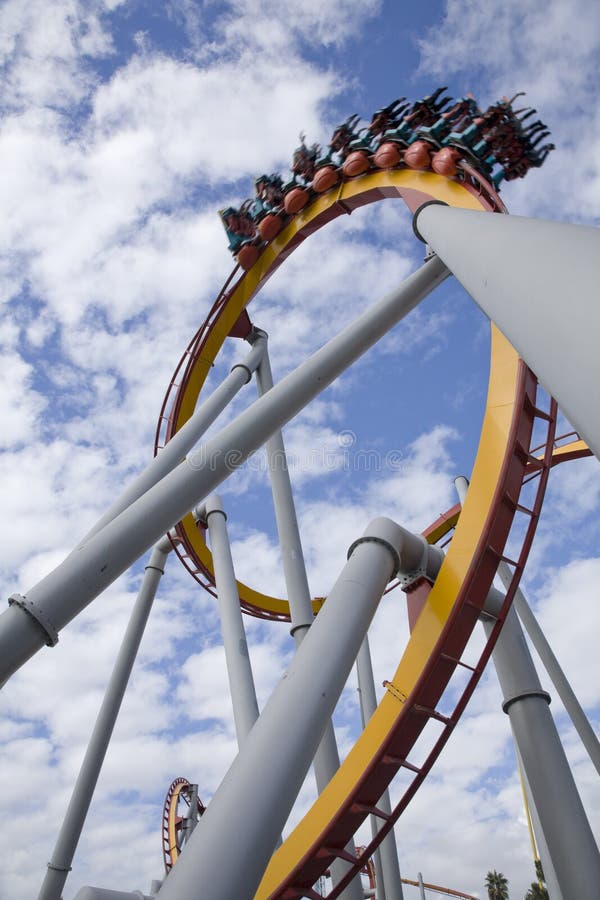 Roller Coaster editorial image. Image of bullet, blur - 9384520