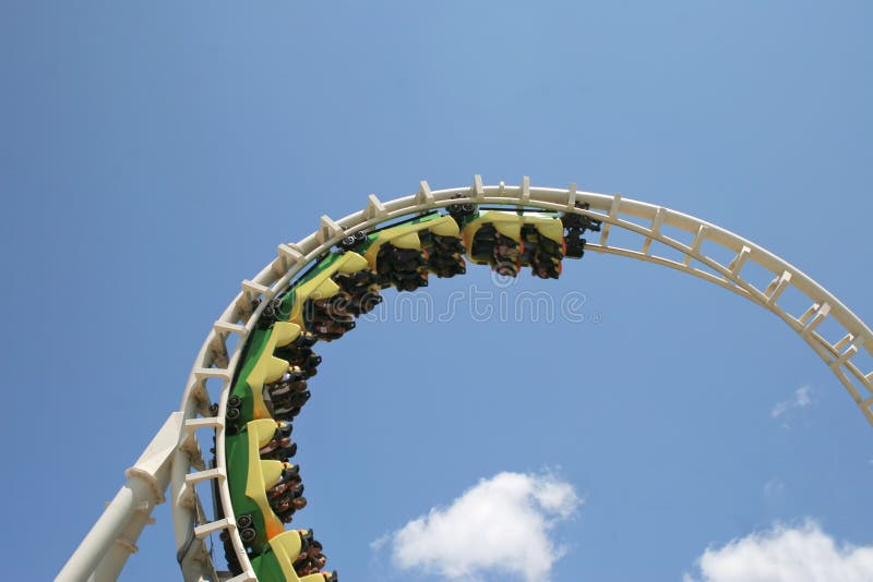 Roller Coaster Segment Behind Wooden Fence from Busch Gardens, Tampa ...