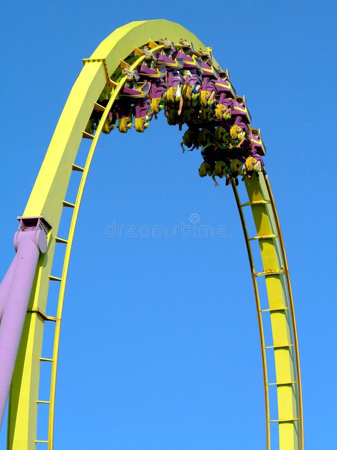 The Roller Coaster stock photo. Image of track, loop - 245750118