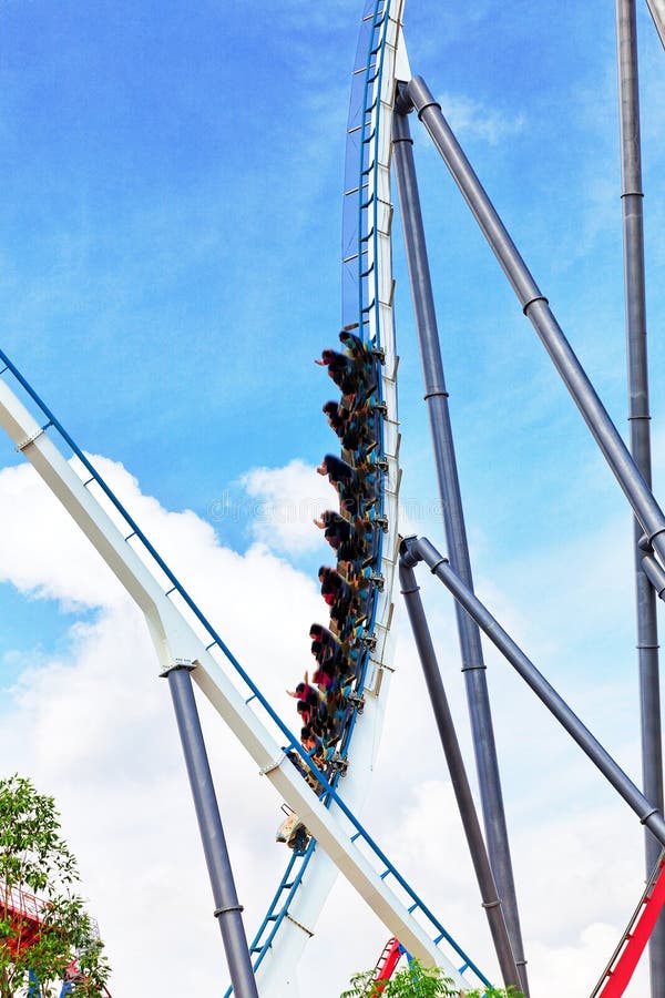 Roller Coaster . stock photo. Image of coaster, dizzy - 47905072