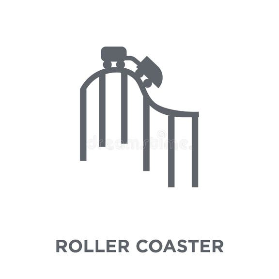 Roller Coaster White Background Stock Illustrations – 1,292 Roller ...